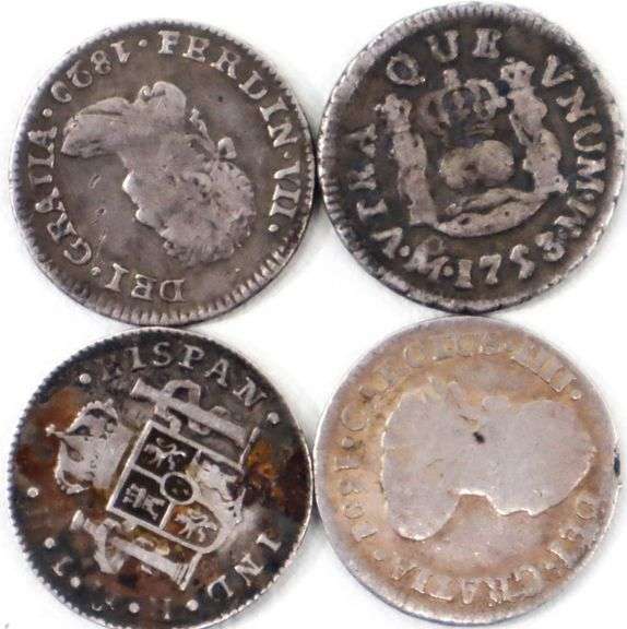 Spanish colonial period coinage from the Caribbean basin . 1753 ...