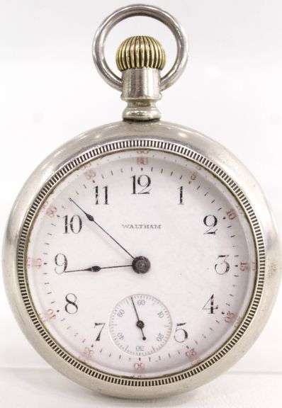American Waltham Watch Co , Railroad Pocket watch with the extra sweep ...