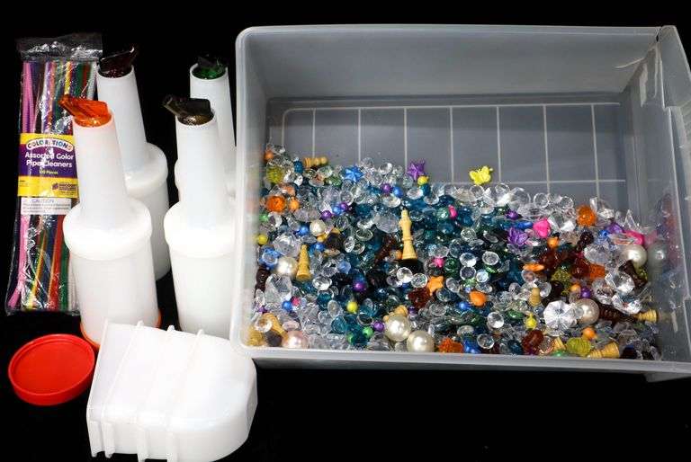 Bobbles and Beads - and - Pipe Cleaners - and - Store N' Pour ...