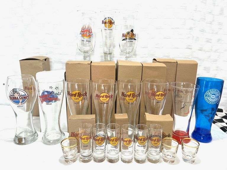 Hard Rock Cafe and Others Barware - Advertising Promotional Barware ...