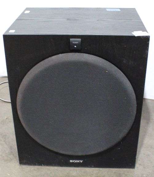 Sony SA-W3000 Active Subwoofer - Bunting Online Auctions