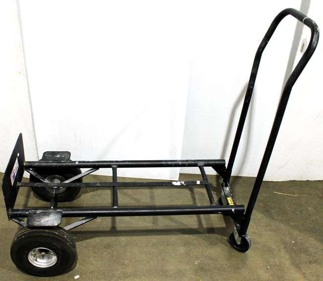 Milwaukee CHT800P Convertible 4-Wheel Hand-Cart Trolly - 40 x 38 x 20 ...