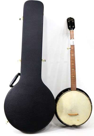 Kay 4-String Banjo with Case - Bunting Online Auctions