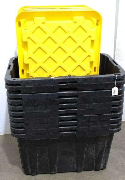 Storage Tubs with Lids - Bunting Online Auctions