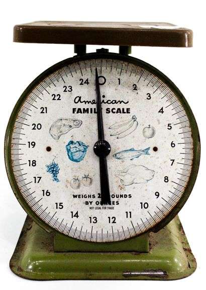 Antique American Family Scale - Bunting Online Auctions
