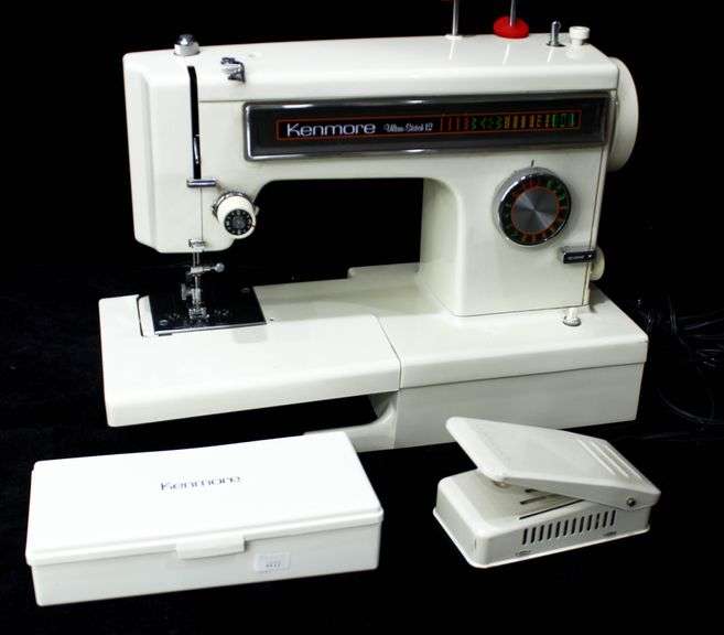 Kenmore Ultra-Stitch 12 Sewing Machine with Accessories - Consignor ...