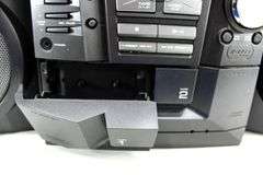 Sharp Mini Component System model CD-E67, 3-Disc Rotary Changer, Tape ...