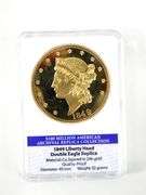 REPLICA ! 1849 Double Eagle REPLICA ! , Gold PLATED ingot , and Plated ...