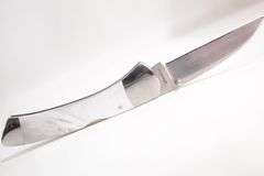 Murray Sterling Custom Knife , 4" Midlock , ats-34 blade , 416SS frame ...