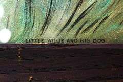 "Little Willie and His Dog" Copyright 1905 by James Lee, Chicago - 23 x ...