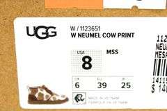 Ladies Shoes - Ugg Neumel Cow Print size 8 and Baretraps Bronze Cacie ...