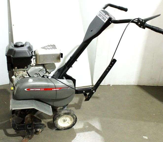 Craftsman 5.5 HO 24" Rototiller - Bunting Online Auctions