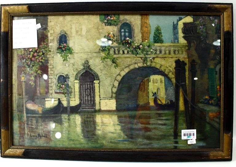 Venetian Castle by Louis Seybold (American, 1886-1963) - 17 x 25 ...