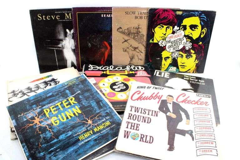 Music Albums Includes - Gene Pittney, Chubby Checker, Kenny Rogers ...