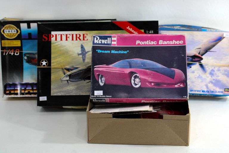 Airplane & Car Model Kits: Revell Pontiac Banshee "Dream Machine ...