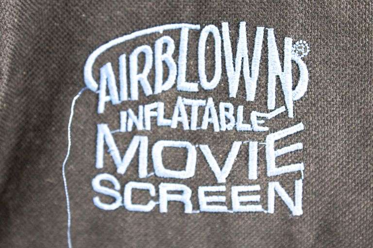 Airblown Inflatable Movie Screen with Instruction Sheet and Storage Bag ...
