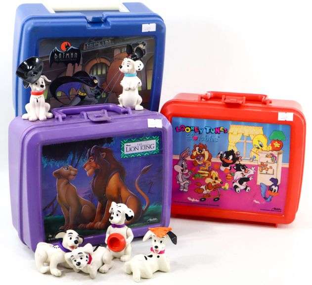 Vintage Cartoon Character Lunchboxes: Looney Tunes, The Lion King, and ...