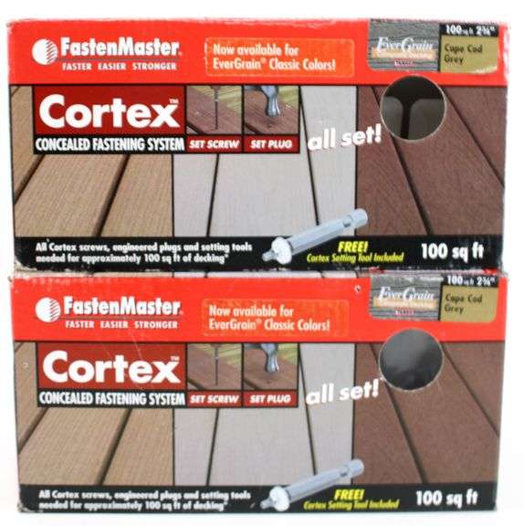 Fasten Master Cortex Concealed Fastening System - 100 Sq. Ft. - Bunting ...