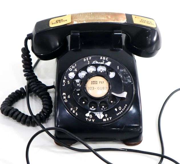 Vintage Western Electric Bell Systems Rotary Telephone - Bunting Online ...