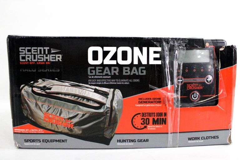 Scent Crusher Ozone Gear Bag - Bunting Online Auctions