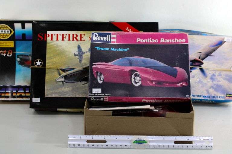 Airplane & Car Model Kits: Revell Pontiac Banshee "Dream Machine ...