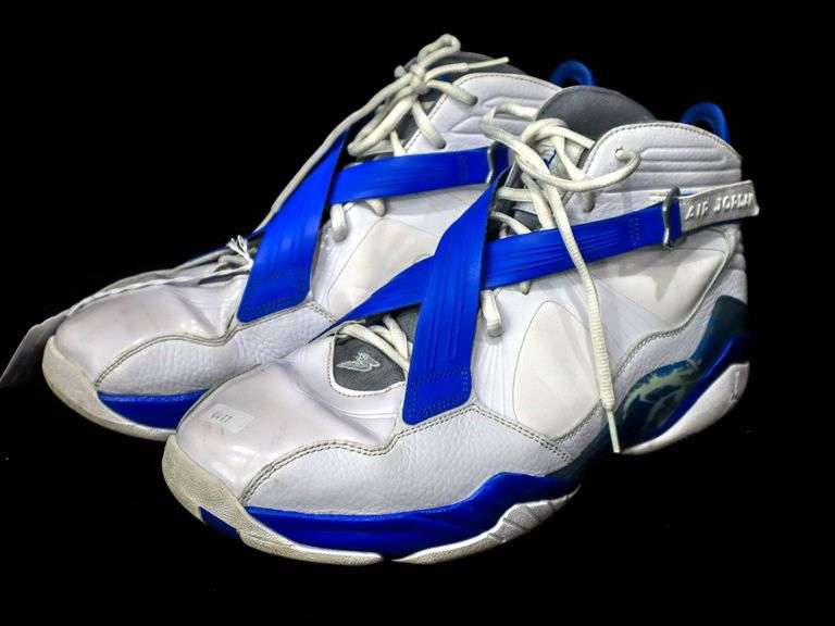 Nike Air Jordan Varsity Royal Blue Silver Shoes. Size 12 - Bunting ...