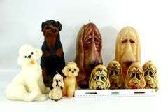 Dog Figural Candles - Bunting Online Auctions