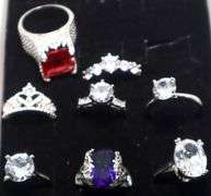 Ring Collection - Lots of Bling! - Bunting Online Auctions