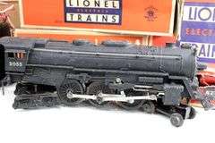 Lionel Post War Train with 2055 Steam Engine, Cars, Transformer and ...