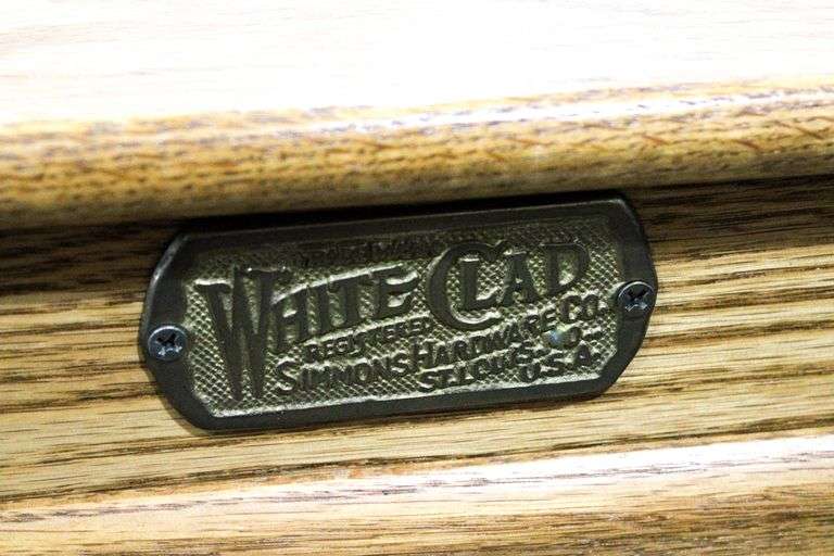 Vintage Reproduction Ice Box Cabinet from White Clad by Simmons ...