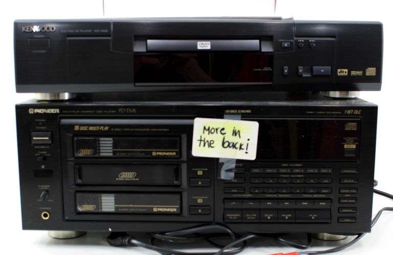 Pioneer Multi-Play Compact Disc Player PD-TM1 and Kenwood DVD/VCD/CD ...