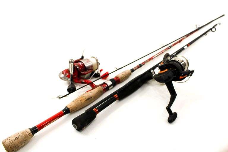 R2F AL-562MLS Spinning Rod & Reel - and - Ardent RP2066M2d Reaper Fish ...