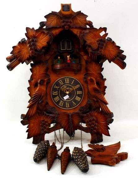 The Time Co. Quartz Cuckoo Wall Clock - Bunting Online Auctions