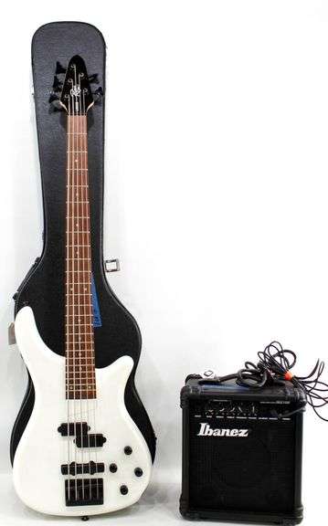 Rogue Series II LX205B Bass and Ibanez Bass Amplifier IBZ10B with ...
