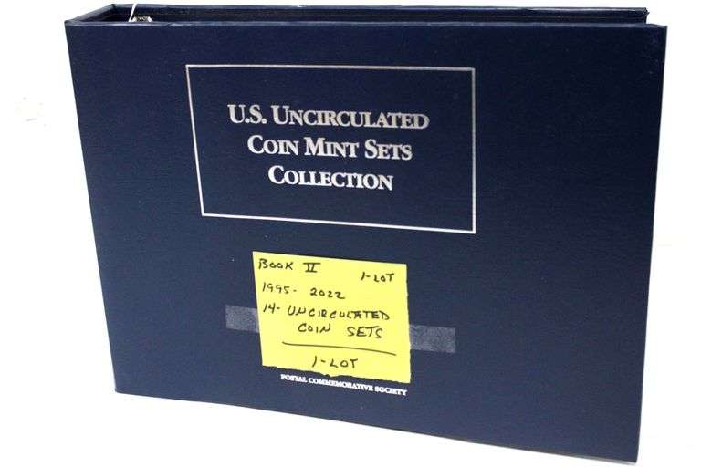 U.S. Uncirculated Coin Sets Collection. Postal Commemorative Society ...
