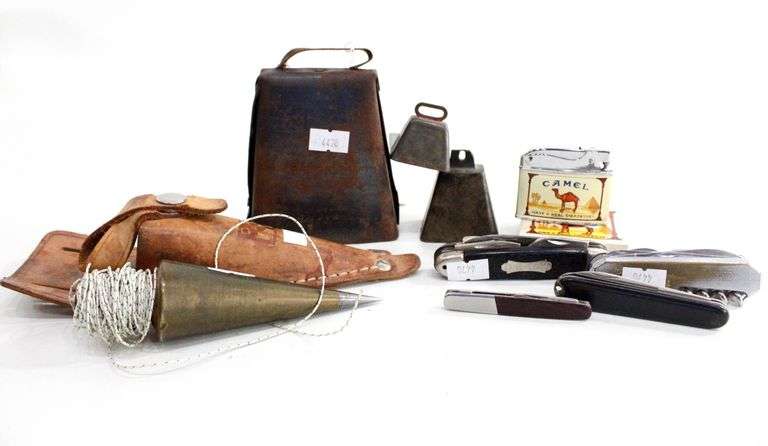 Vintage Collectibles: BYC Camel Coronet Japan, Cow Bells, Pocket Knives ...