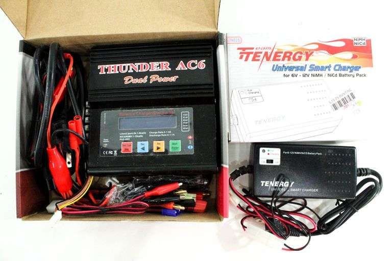 Thunder AC6 Dual Power Balance Charger/Discharger - and - Tenergy ...