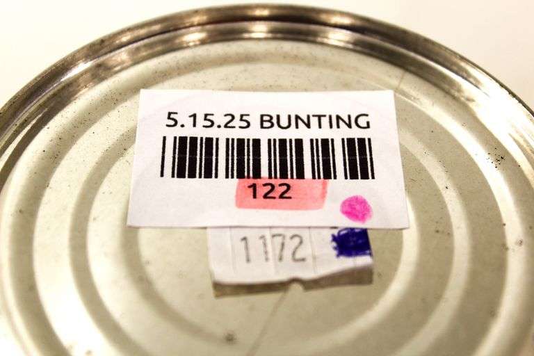 Vintage 1 Pint Oyster Tin "Chesapeake Bay Oysters Black Swan Brand ...