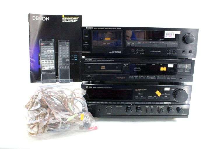 Denon System Components: Stereo Cassette Tape Deck DR-M12HR - and ...