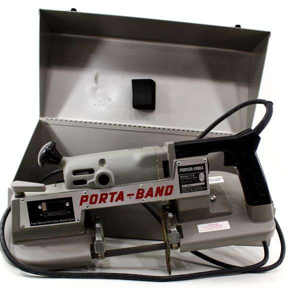 Porter Cable 725 Extra Heavy Duty Porta-Band with Case - Bunting Online ...