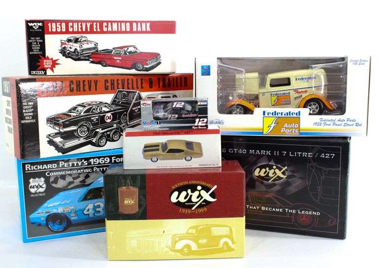 Model Vintage Cars and Trucks by Wix and Other - Bunting Online Auctions