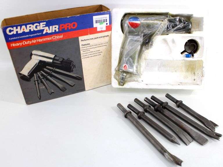 Charge Air Pro Heavy Duty Air Hammer Chisel - Bunting Online Auctions