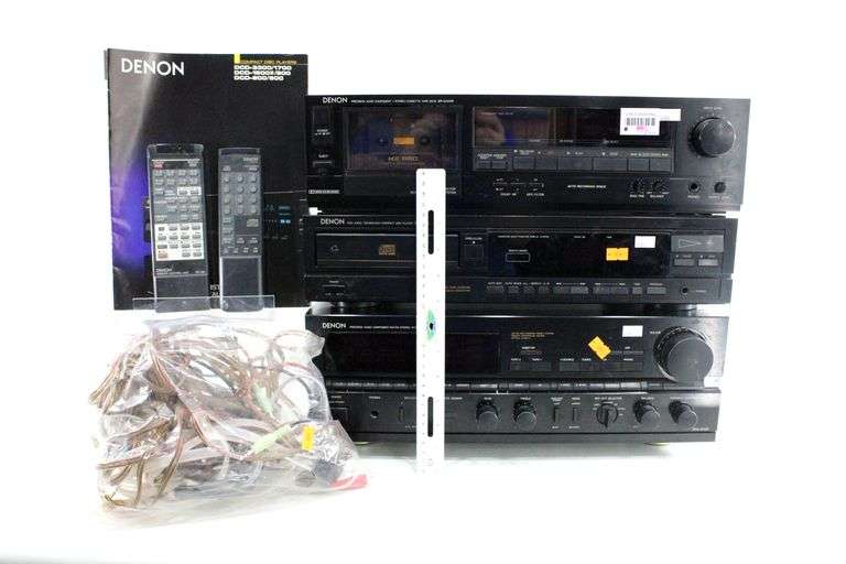 Denon System Components: Stereo Cassette Tape Deck DR-M12HR - and ...