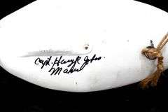 Signed , Hand Carved , Pintail Duck Decoy , Marked Capt Harry R Jobes ...