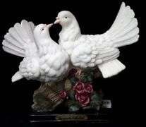 "The Mirella Collection" Doves and Roses Figurine by Mirtex Trading ...