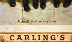 Carling's "Nine Pints' of the Law" by Lawson Wood Based on an Original ...