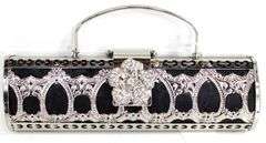 Pierced Metal and Rhinestone Dramatic / Stunning Handbag - Bunting ...
