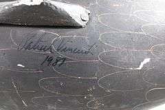 Pair hand carved Black Duck Decoys , Signed Patrick Vincent 1987 , with ...