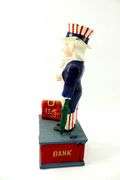 "Uncle Sam" Cast Metal Mechanical Bank - Bunting Online Auctions