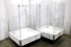 Acrylic / Clear Display Storage Cases on Casters - Bunting Online Auctions